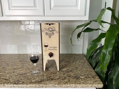 China Wooden Wine Box Display Stand for Multiple Sizes of Boxes Hand Crafted Winebox Holder for sale