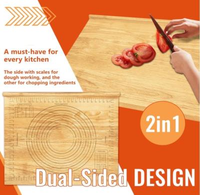 China Pastry Wooden Board 24x20 Kneading Board with Measurements Common Size or Custom for sale