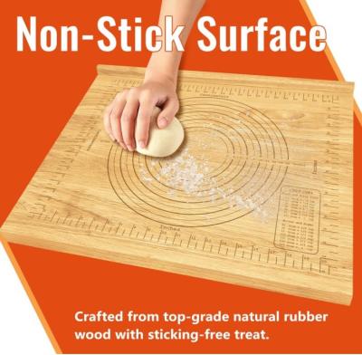 China Pastry Wooden Board 24x20 Kneading Board with Measurements Common Size or Custom for sale