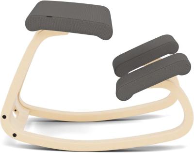 Cina Sedile da ufficio ergonomico artigianale con tessuto Revive grigio scuro in vendita