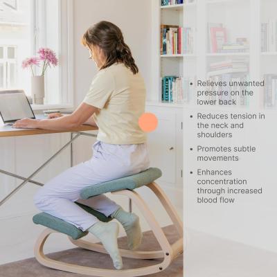 Cina Sedile da ufficio ergonomico artigianale con tessuto Revive grigio scuro in vendita