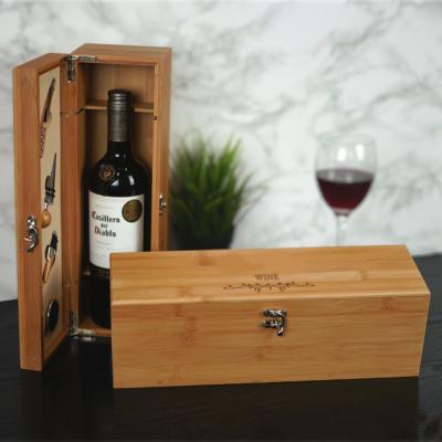 Cina Accessoiri per vino tubolare Scacchi Scatola di legno artigianale Contiene 6 bottiglie Colore semplice in vendita