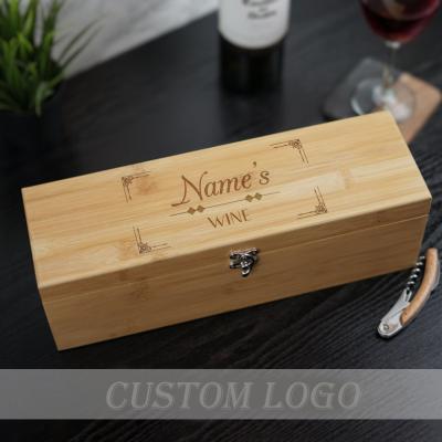 China Hout MDF Luxe Rode Wijn Verf Bakken Houten Geschenkdoos Met Handvaten En Acryl Deksel Te koop