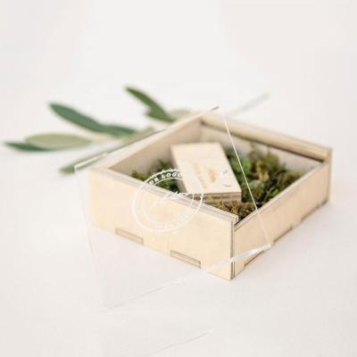Китай Настройки деревянные коробки для подарков с скользящей крышкой и печатью продается