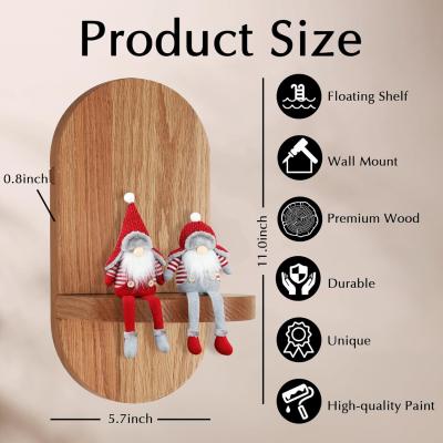 Cina Dispositivo multifunzionale di design di scaffalature galleggianti in legno in vendita