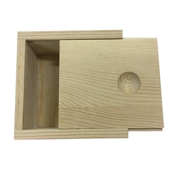 Quality Silk-Screen Printing Pine Wood Color Customized Unfinished Small Plain Wooden for sale