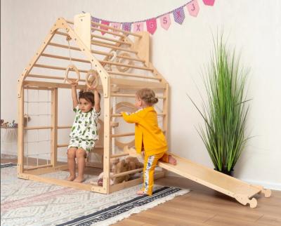 Cina Gimnastica mobile per bambini con stampa e accessori opzionali a corda Waldorf in vendita