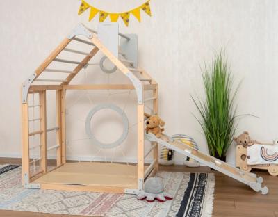 Cina Gimnastica mobile per bambini con stampa e accessori opzionali a corda Waldorf in vendita