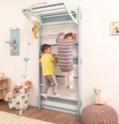 China Montessori Toddler Climbing Gym High Quantity Baby Mobile Ladder with Rope Accessories for sale