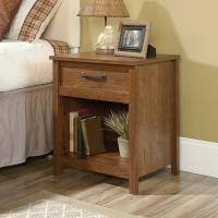 China Solid Wood Nightstand with Storage Drawer Custom Size Sofa Side End Table Bedside Table for sale