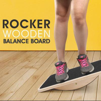 Cina Tavola di bilanciamento in legno professionale per allenamento delle gambe in vendita