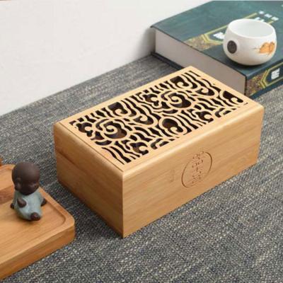 China Reusable Eco Friendly Bamboo Wooden Gift Box Made of Solid Wood for Custom Promotions for sale