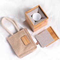 China Material Structure Solid Wood Handmade Rectangle Knick Knacks Jewelry Bamboo Gift Box for sale
