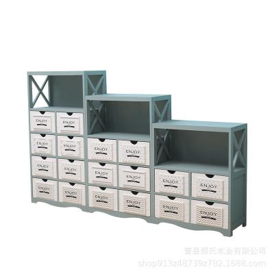 China Pine Oak Chest of Drawers Cabinet for Kids Wood Living Room Storage Cabinets for sale