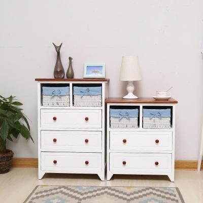 Cina Moderno stile francese Tallboy cassetto con 4 cassetti Logo personalizzato accettato in vendita