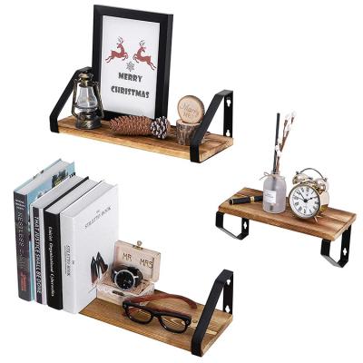 Cina Mensola rustica in legno per libri fai da te e organizzazione di piccole piante in design artigianale in vendita