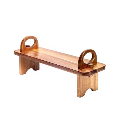 China Customized Logo Elegant Hand-Finished Home decor Counter Shelf Organizer Cheese Board for sale