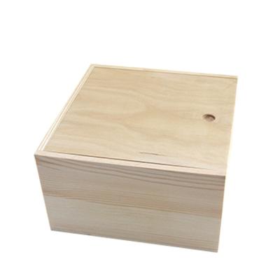 Cina Scatola in legno personalizzata con tappo di scivolo La combinazione perfetta di stile e stile in vendita