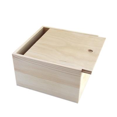 Cina Scatola in legno personalizzata con tappo di scivolo La combinazione perfetta di stile e stile in vendita
