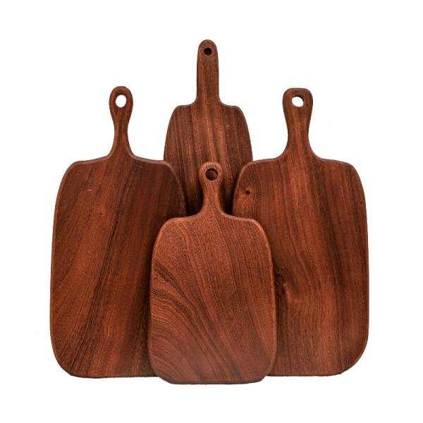 Quality Recycled Logo Branded Acacia Wood Sharpener Three Purpose Cutting Board Trio for sale