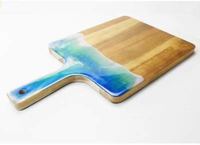 China Marble Wood Bread Storage Kitchen with BAMBOO Ocean Shapes Walnut Resin Cutting Boards for sale