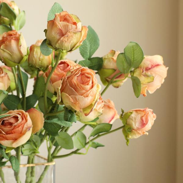 Personalized Artificial Silk Rose Flower Decoration for All Festivals and Celebrations