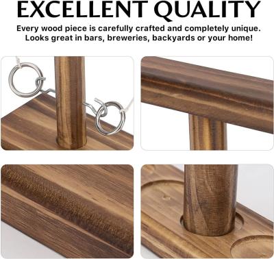 China Developmental Game Solid Wooden Ring Hook Toss Game for Bar Age Range 8 to 13 Years for sale