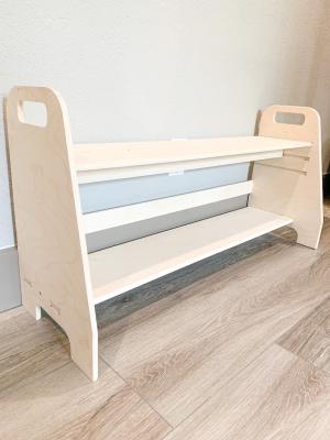 Cina Mobili in legno Montessori staccabili per bambini Panca per scarpe in soggiorno Sala giochi in vendita
