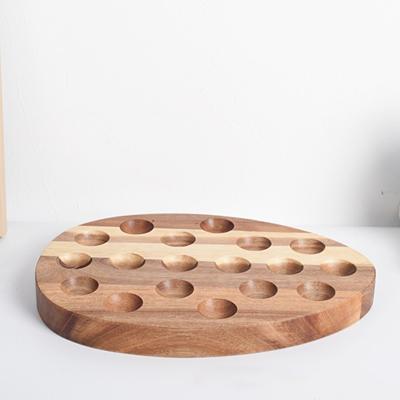 Cina Attrezzi per l'impressione su tela di seta di uova vassoio di uova di legno per la cucina e il rifornimento in frigorifero in vendita