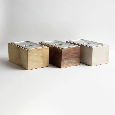 Cina Contenitori da cucina compostabili multifunzionali con coperchio in acciaio inossidabile in vendita