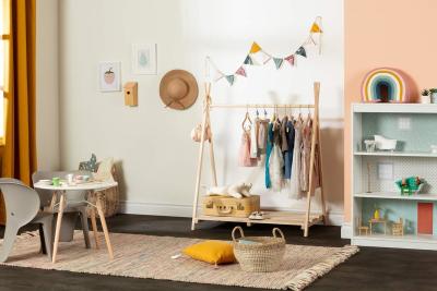 Cina South Shore Swedish Scandinavian Clothes Rack Un must-have per lo stoccaggio delle scarpe del soggiorno in vendita