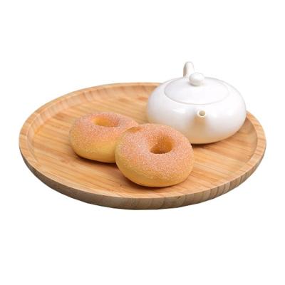 Cina Elegante vassoio da servizio in bambù con logo personalizzato e ecologico con taglia personalizzata in vendita