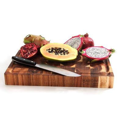 China Custom Logo Acceptable Multi-function Wood Heat Resistant Cutting Board for Kitchen for sale