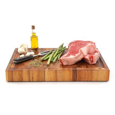 China Custom Logo Acceptable Multi-function Wood Heat Resistant Cutting Board for Kitchen for sale