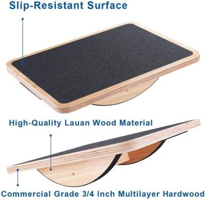 Cina Plywooden Balance Board di legno Plywooden Balance Board di legno in vendita