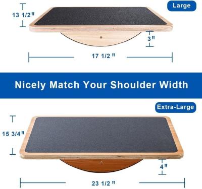Cina Plywooden Balance Board di legno Plywooden Balance Board di legno in vendita