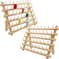 Quality Wooden Thread Rack for Organizing Embroidery Quilting and Sewing Threads in for sale