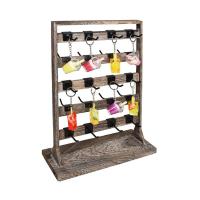 Quality Home Theme Earring Card Display Holder Stand with Wooden Jewelry Display Rack for sale