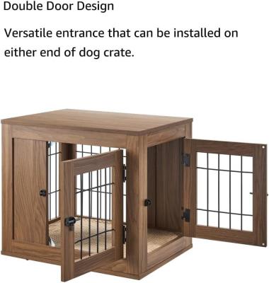 Cina Mobili in legno Cage per cani Moderno Decorativo Custom Pet House Tavolo da notte in vendita
