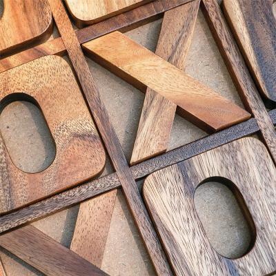 China Wooden XOXO Family Board Game for Women Perfect Travel or Backyard Entertainment for sale