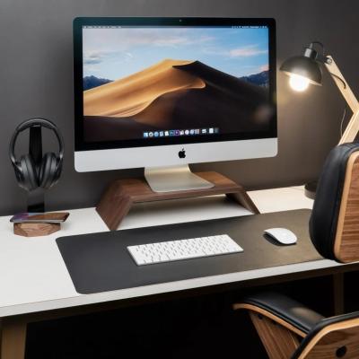 China Wooden Computer Display LCD Monitor Stand with Ergonomic Design and Wooden Material for sale