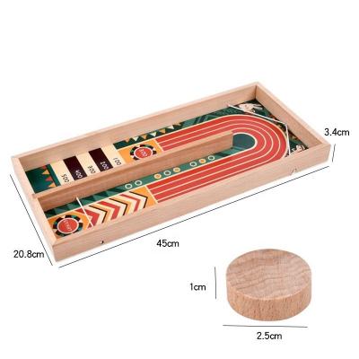 China Laser Engrave Printing Multi-Color Fast Sling Puck Game Shot Toy for Educational Play for sale