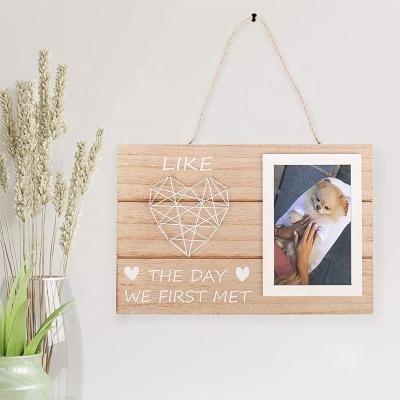 中国 木製 田舎風 婚約 結婚 プレゼント ストリング アート 写真枠 DIY 絵枠 販売のため