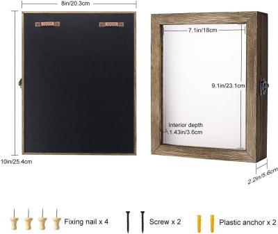 中国 写真と記憶を保存するための保護の影箱ディスプレイケース 25.4x20.3x56 販売のため