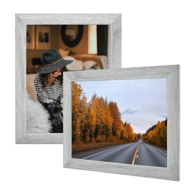 China Shabby Chic Wooden Photo Frame Sets with Customized Rustic Wall Art Decoration for sale