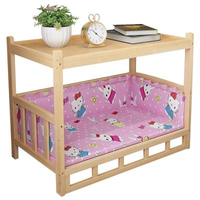 China Hand Wash Custom Multi Functional Natural Color Bedside Table for Cat/Dog Bed 45x60cm for sale