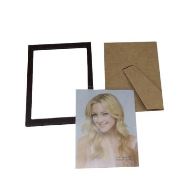 China VL-PF02 Decorative Photo Frame Wooden Plain Color or as Your Color with Printing for sale