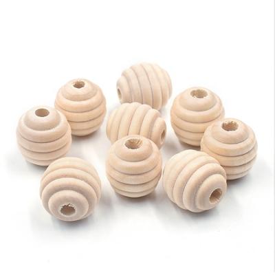 Cina Prodotti per la fabbricazione di gioielli fai-da-te 20 mm perline di legno non finite a forma rotonda in vendita