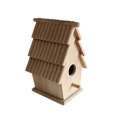 中国 実用的な鳥の囲みのために,カスタマイズされた呼吸可能な小さな木製の鳥の家 販売のため