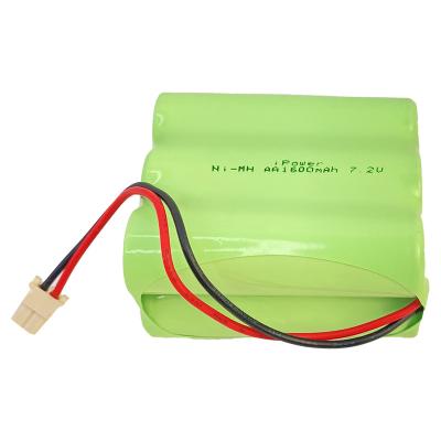 Cina 7.2 V 1600mah Ni Mh Battery Pack OEM NiMH Battery Pack per prese multiple in vendita